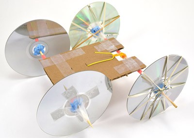 Build a Rubber Band-Powered Car - Educando Pequenos