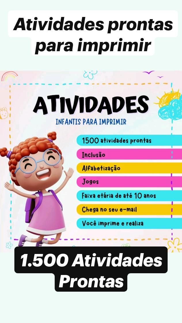 Atividades Prontas Para Imprimir Educando Pequenos