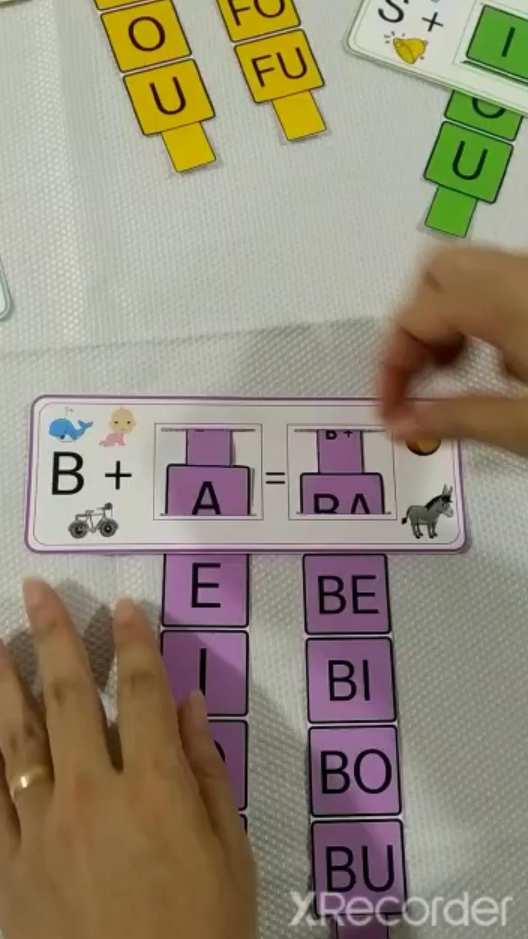 Atividade Lúdica Para Trabalhar Sílabas Formando Sílabas Família